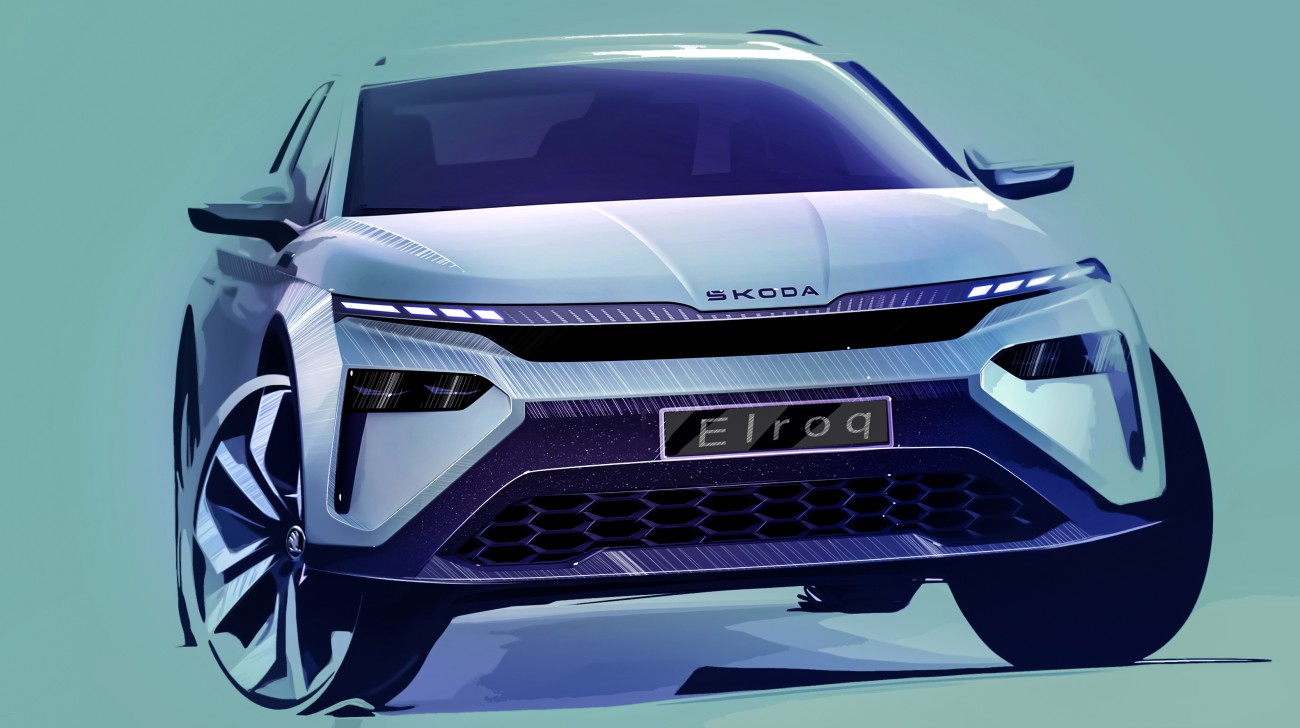 Skoda Reveals Sketch of Elroq: Gets ‘Modern Solid’ Design