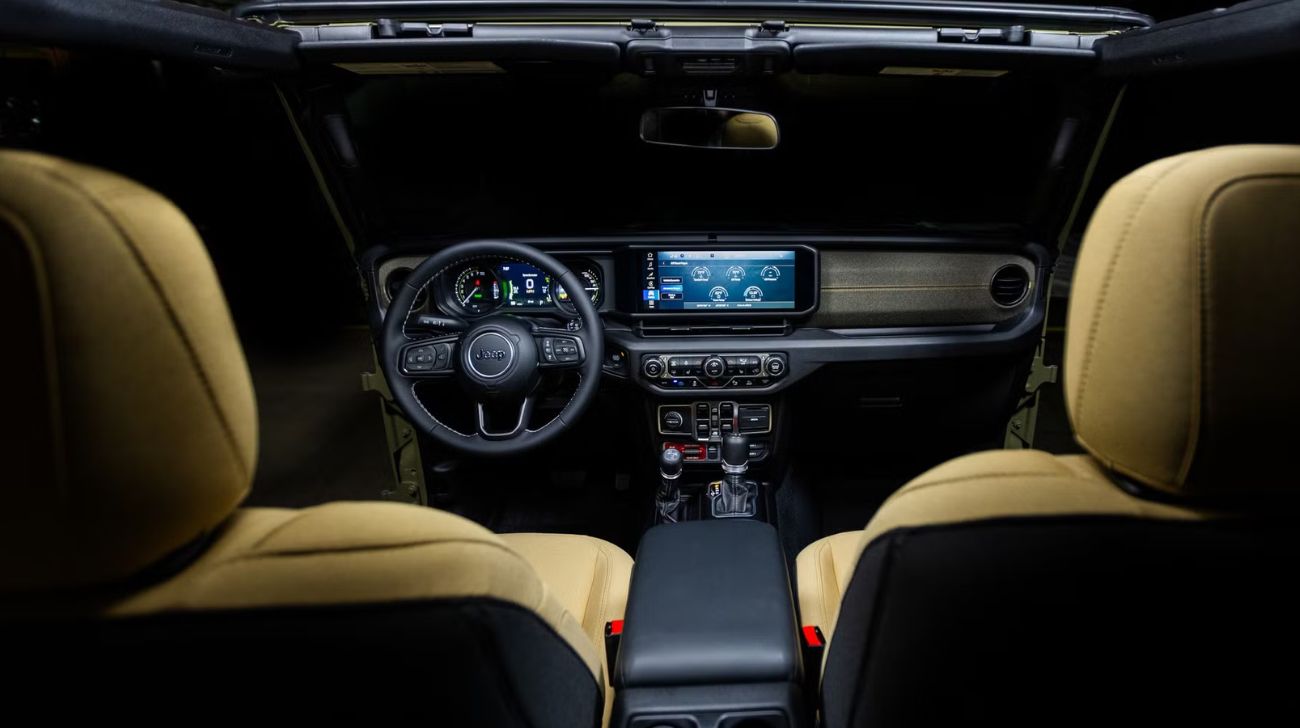 Jeep Wrangler 4xe pays homage to the WW2 Willys MB