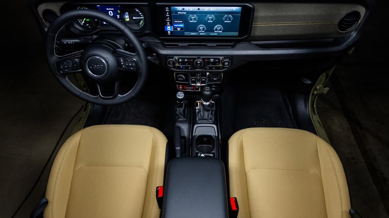 Jeep Wrangler 4xe pays homage to the WW2 Willys MB