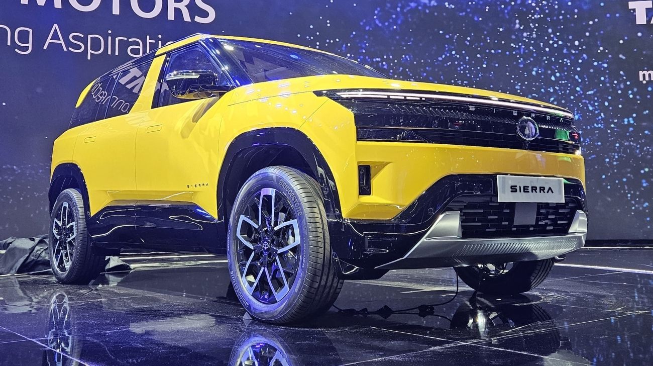 Tata Sierra ICE Concept Unveiled at Bharat Mobility Expo