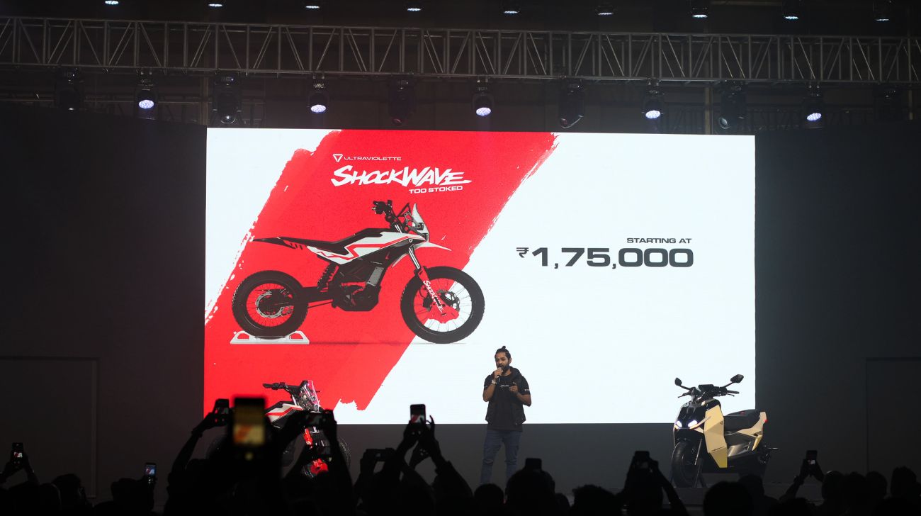 Ultraviolette Shockwave Launched, Price, Spec and more