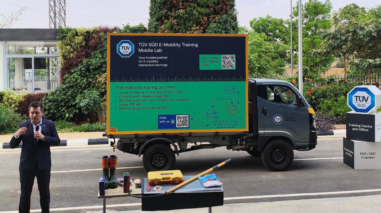 TÜV SÜD Launches India’s First EV Training Mobile Lab