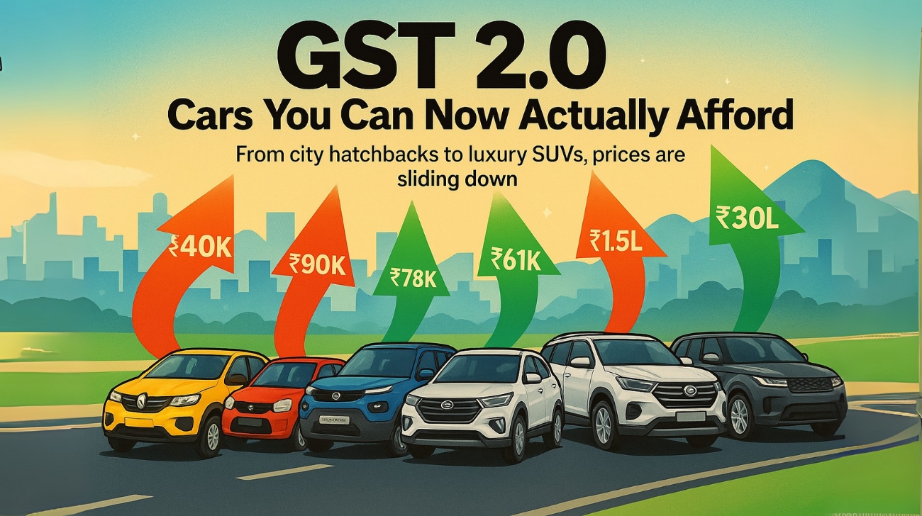 GST 2.0 Car Price Cuts in India – All Brands & Models
